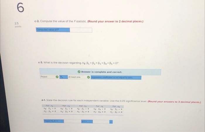 Solved The following regression output was obtained from a | Chegg.com