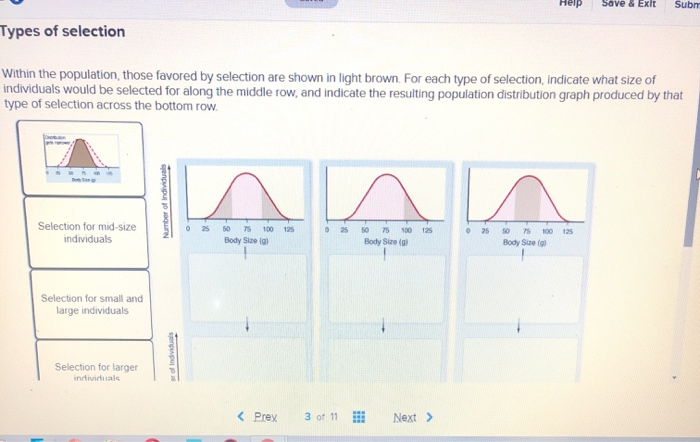 Solved Help Save & Exlt Subm Types of selection Within the | Chegg.com