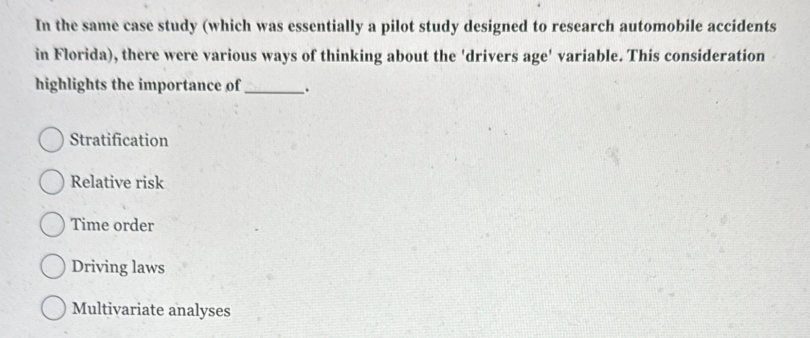 Solved In the same case study (which was essentially a pilot | Chegg.com