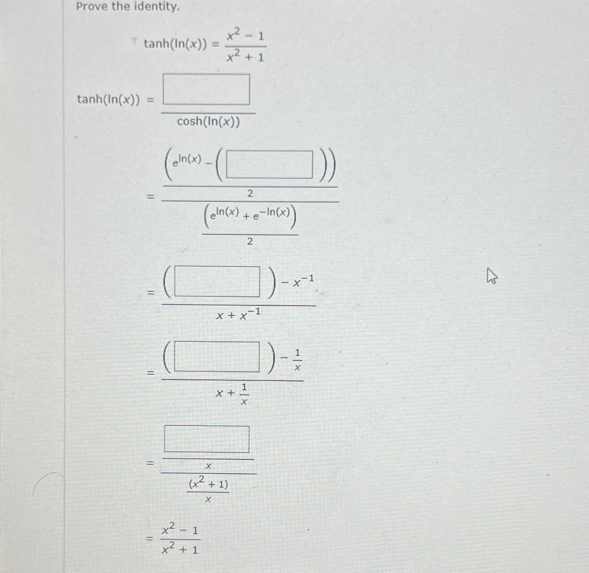 Solved Prove the | Chegg.com