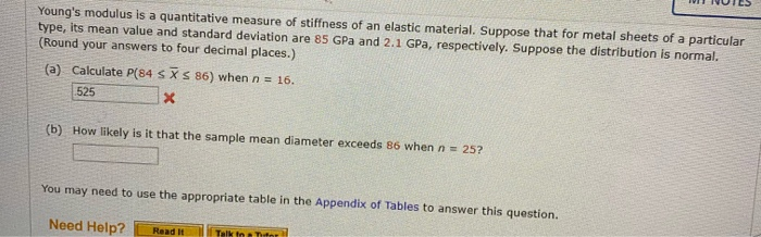 Solved Young's modulus is a quantitative measure of | Chegg.com