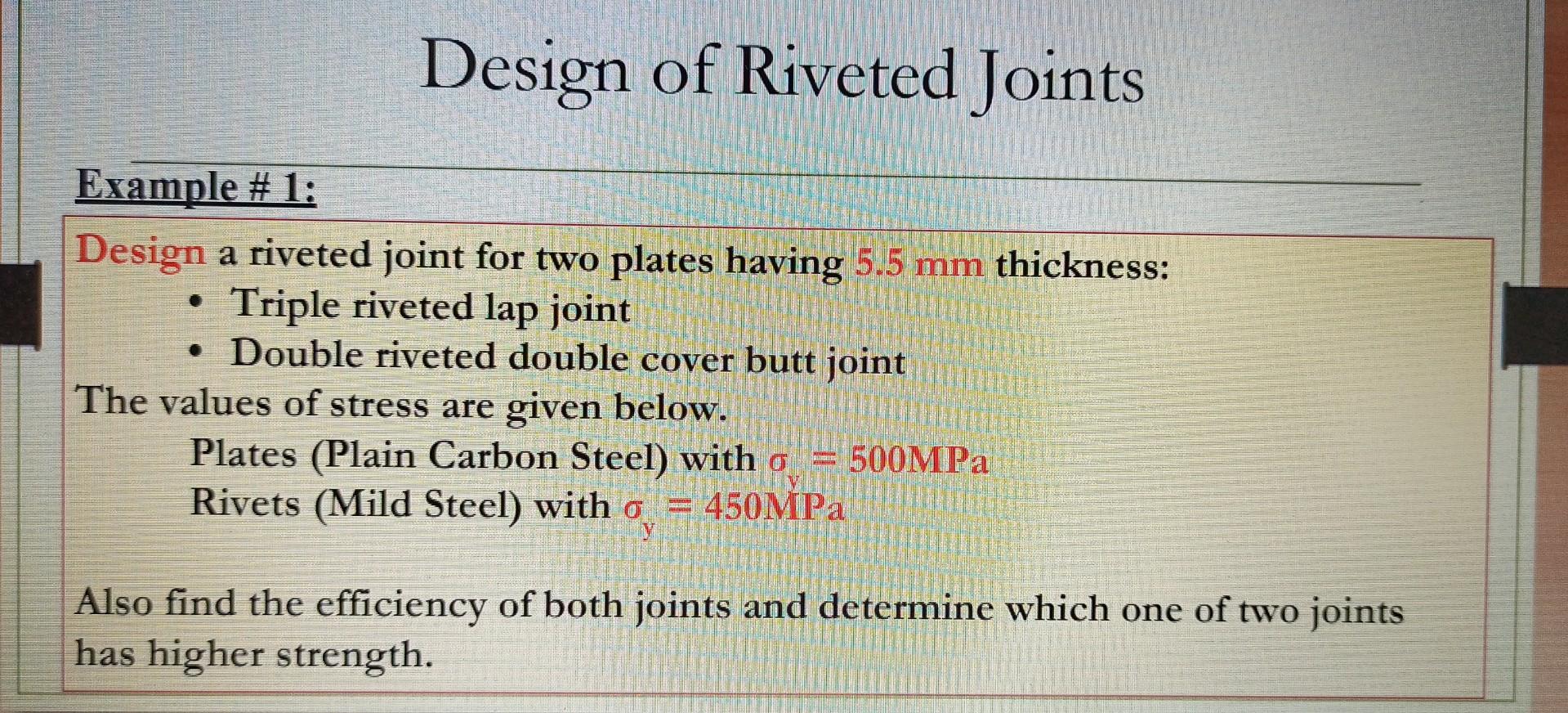 Riveted Joints Solved Problems Pdf at Sara Long blog Riveted Joints Solved Problems Pdf at Sara Long blog