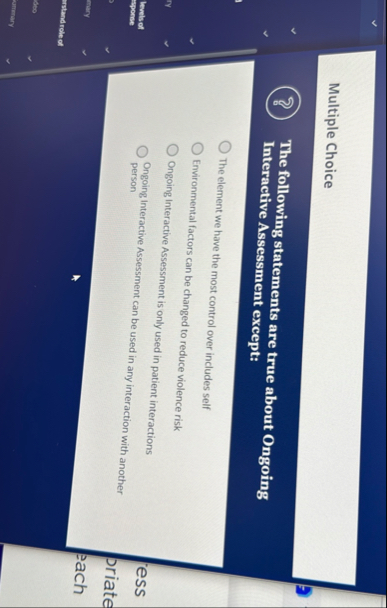 Solved Multiple ChoiceThe following statements are true | Chegg.com