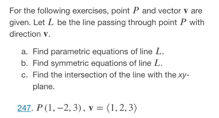 Solved In the following exercises, points P and Q are given. | Chegg.com