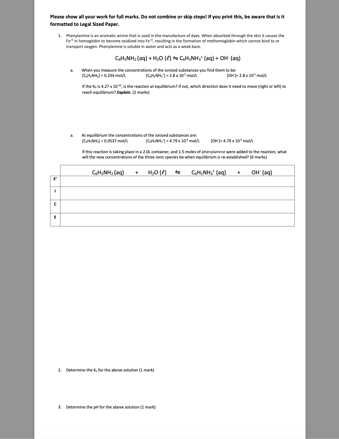 Solved Please show all your work for full marks. Do ﻿not | Chegg.com