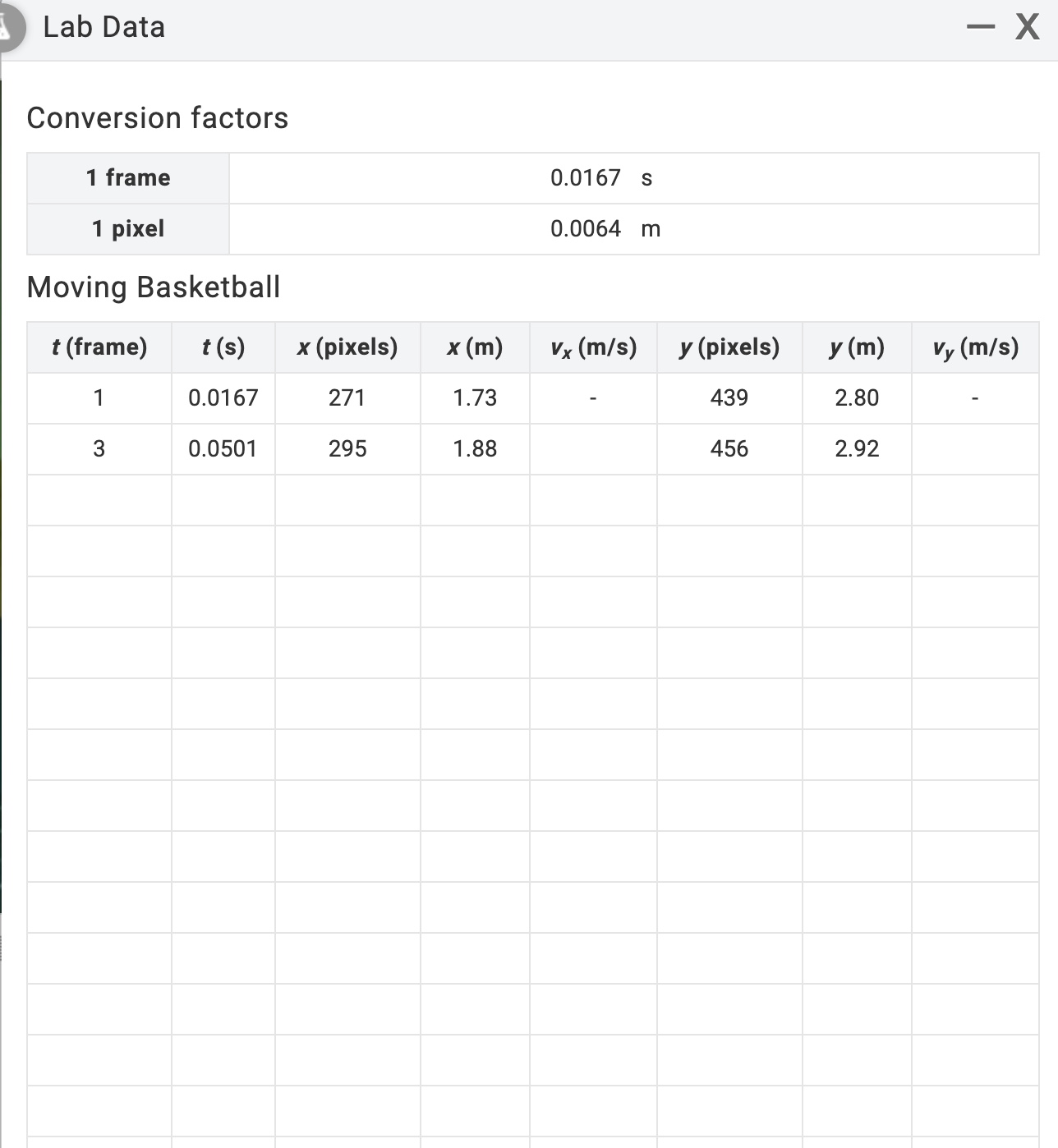 Solved Calculate basketball s average initial horizontal and | Chegg.com
