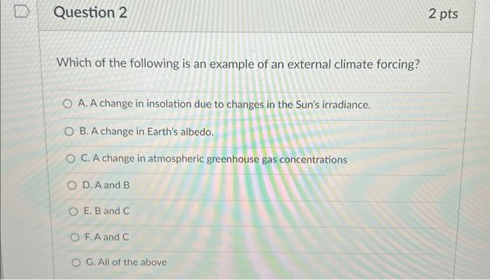 Solved Which of the following is a source of proxy climate | Chegg.com