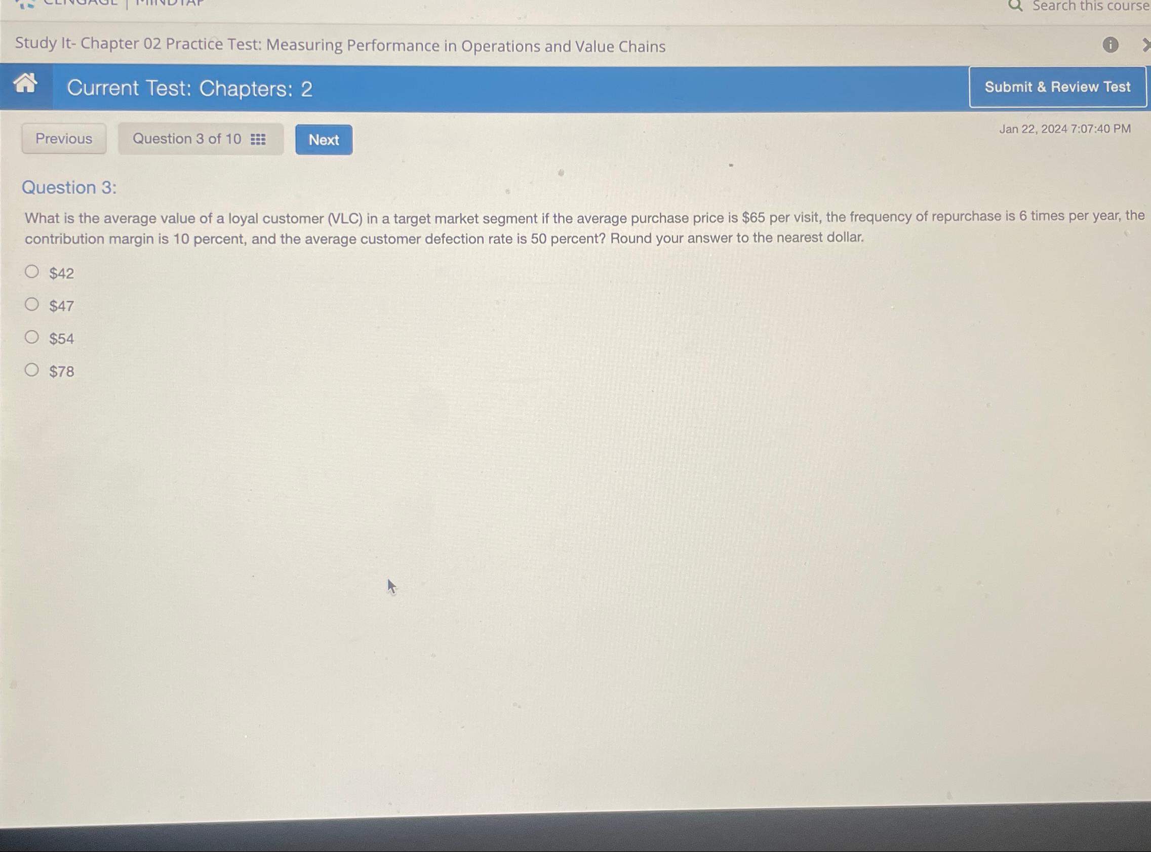 Solved Search this courseStudy It- ﻿Chapter 02 ﻿Practice | Chegg.com