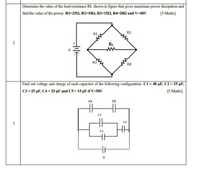 Solved Determine the value of the load resistance RL shown | Chegg.com