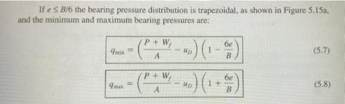 Solved 5.9 Beginning with (P+Wf)/A±MclI, derive Equations | Chegg.com