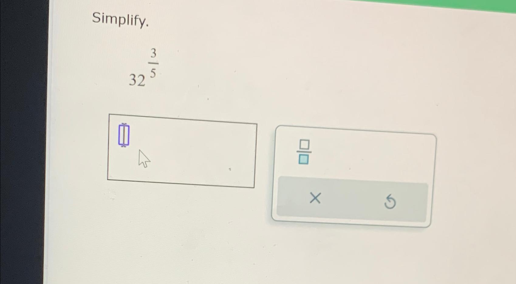 Solved Simplify.3235 | Chegg.com