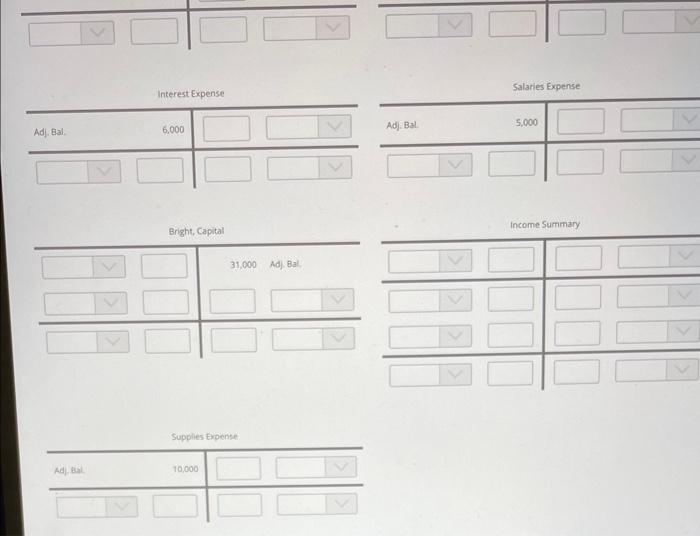 Solved T-accounts have been opened using the balances from | Chegg.com
