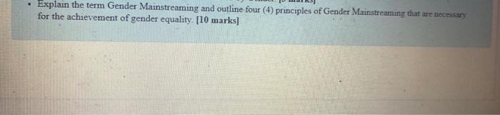Solved This is a gender related question in science medicine | Chegg.com