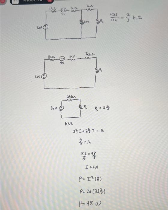Solved Find RL for maximum power transfer and the maximum | Chegg.com