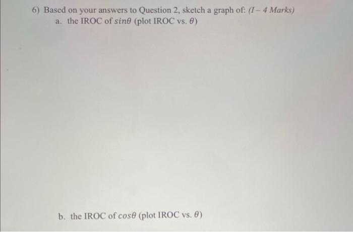Solved 5) Determine the instantaneous rate of change (IROC) | Chegg.com
