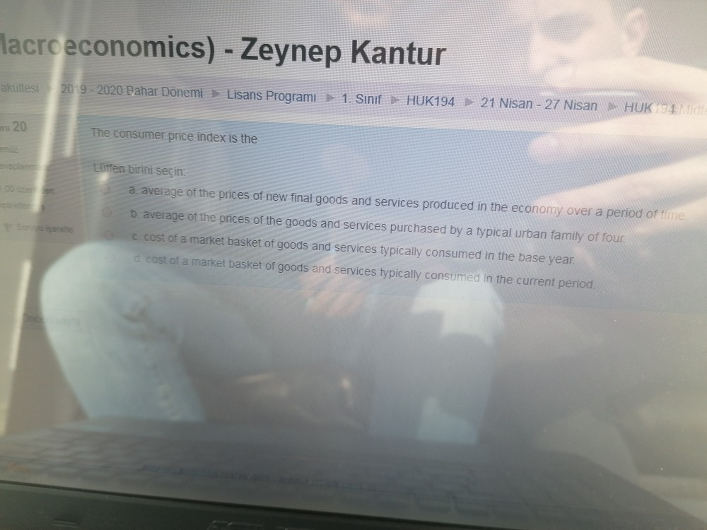 Solved lacroeconomics) - Zeynep Kantur akültesi 2019-2020 | Chegg.com