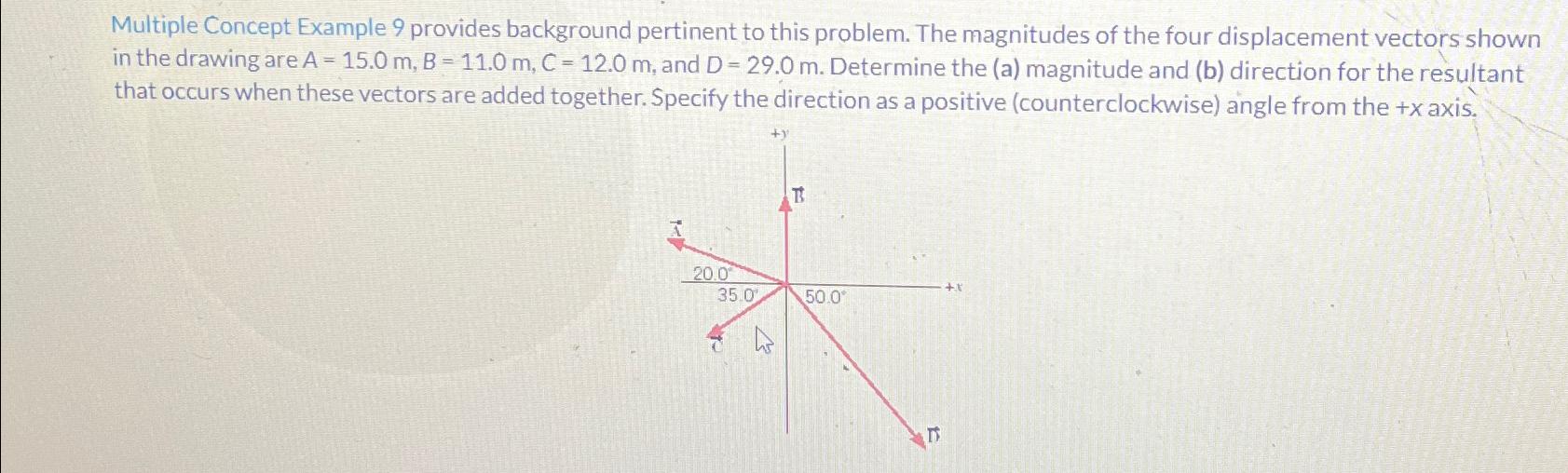 Solved Multiple Concept Example 9 ﻿provides background | Chegg.com