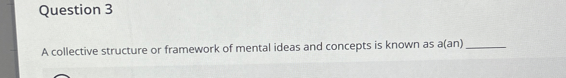 Solved Question 3A collective structure or framework of | Chegg.com