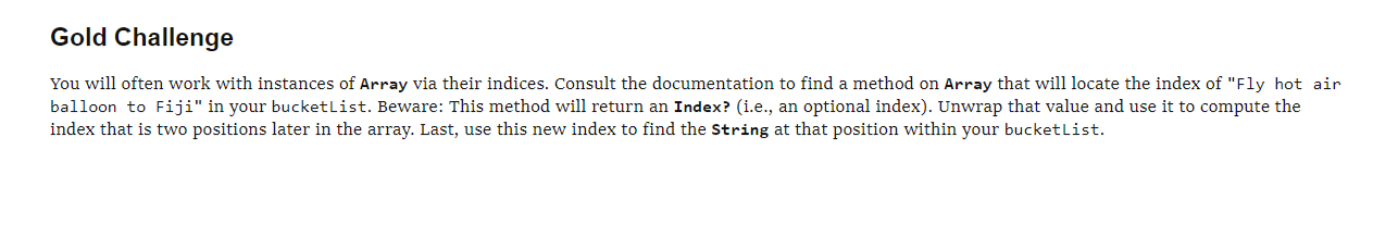 Solved in swift please not any other code | Chegg.com