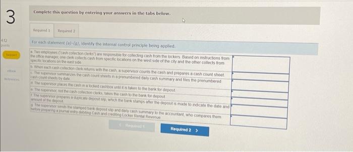 Solved E5-3 (Static) Identifying Internal Control Principles | Chegg.com