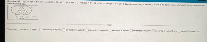 Solved Given that n(AB) 10. Ananc)=5n(ANC) 13,nnc)-S | Chegg.com