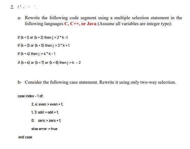 Solved 1. Given the following code segment: 1. def sub1(): | Chegg.com