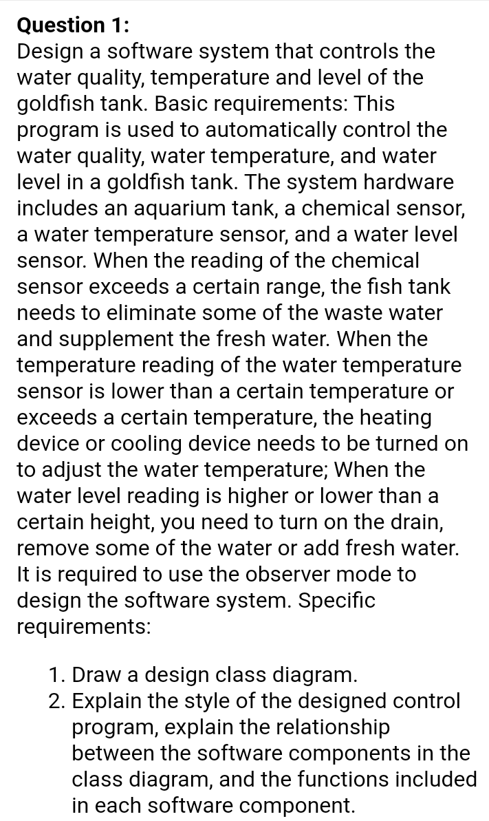 Solved Question 2: Designing a train ticketing system | Chegg.com
