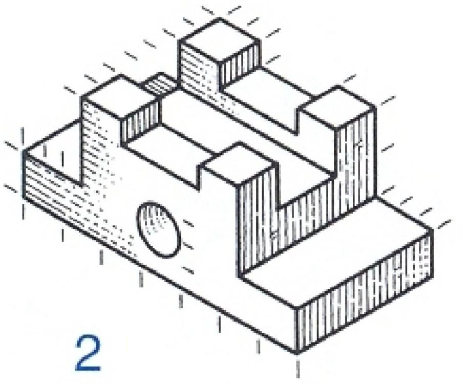 Create Multiview Drawings For The Object L Cannot 