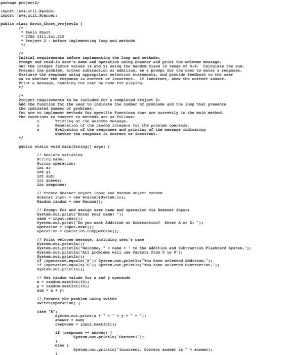 Solved please help me solve java project below , it is for | Chegg.com