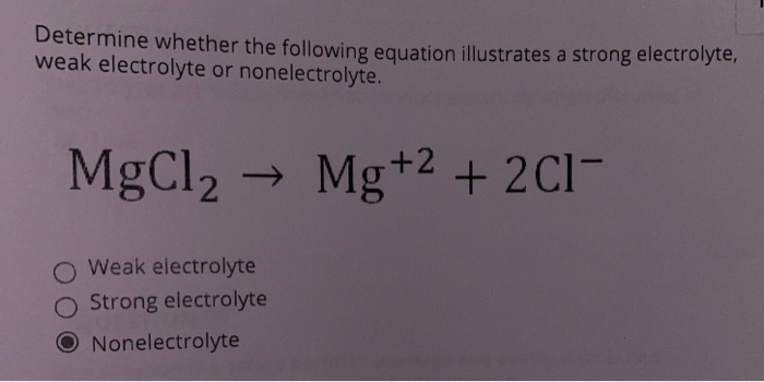 Solved Determine whether the following equation illustrates | Chegg.com