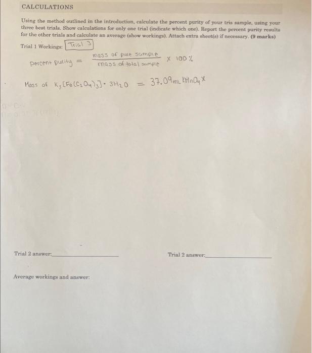 Solved Using the method outlined in the introduction, | Chegg.com