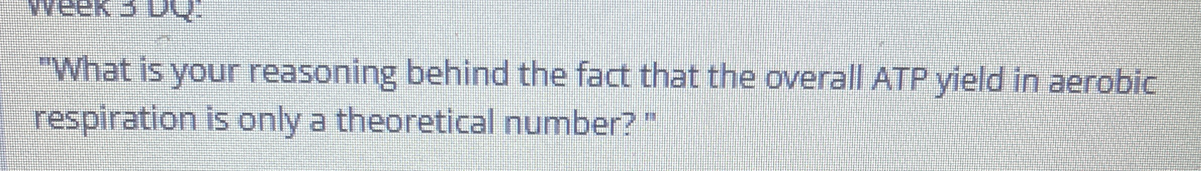 Solved "What is your reasoning behind the fact that the | Chegg.com