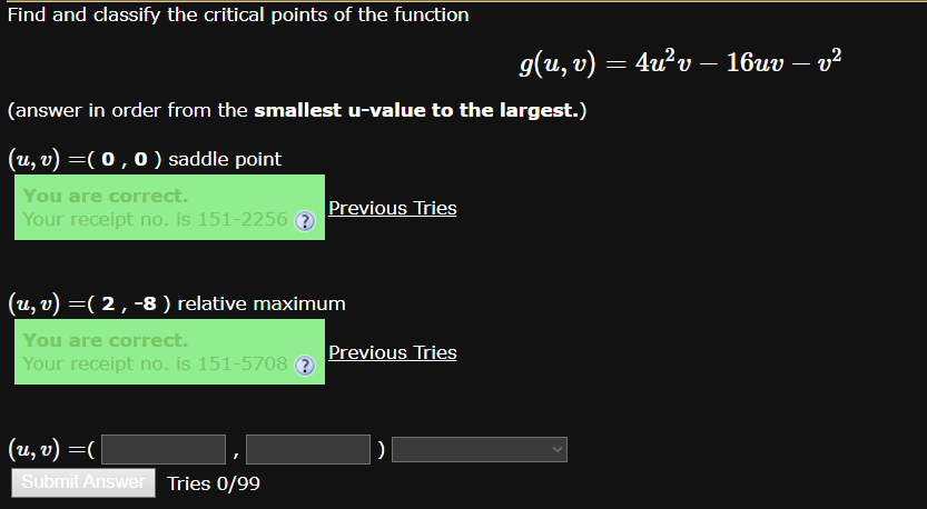 Solved Find and classify the critical points of the | Chegg.com