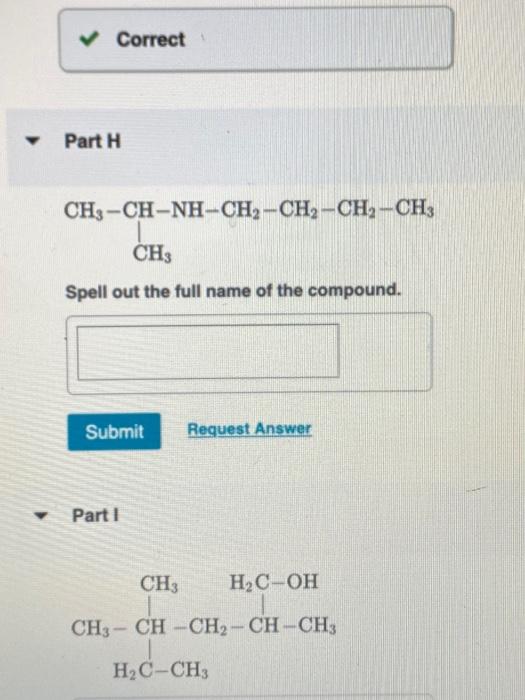 Solved Spell out the full name of the compound. Spell out | Chegg.com ...