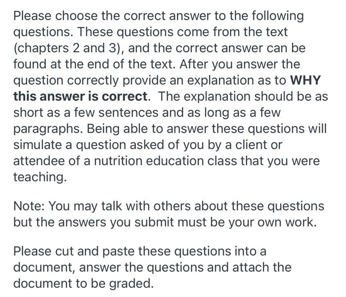 Solved Answer all questions completely and IN YOUR OWN | Chegg.com