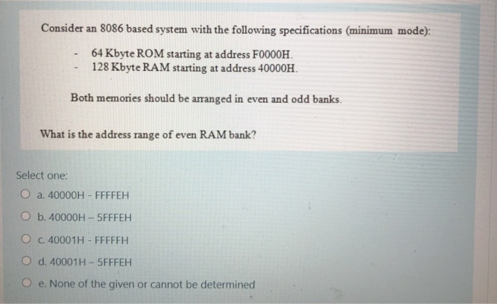 Solved In real-mode addressing if the beginning segment | Chegg.com