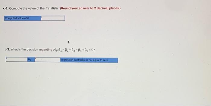 Solved The following regression output was obtained from a | Chegg.com