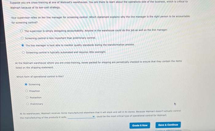 Solved Your supervisor relies on her line manager for | Chegg.com