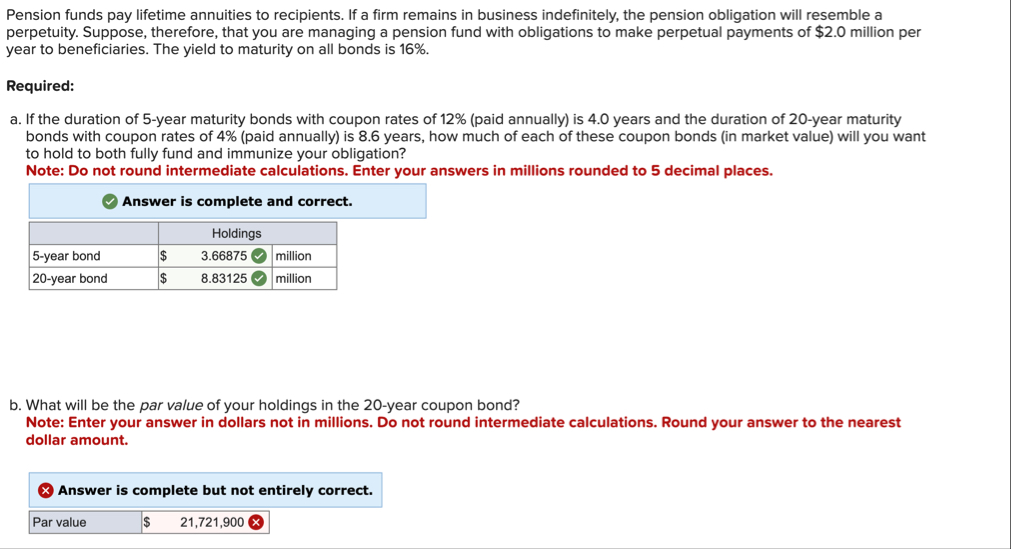 Solved Pension funds pay lifetime annuities to recipients. | Chegg.com