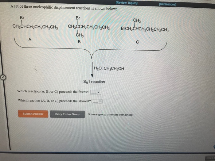 Solved Review Topics The two reactants shown below are | Chegg.com