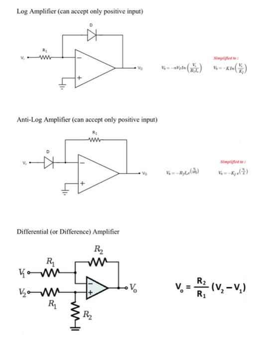 Solved 1. PBL Project Title Design OP-Amp circuits with | Chegg.com