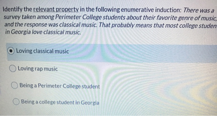 Solved In the following enumerative induction, how would you | Chegg.com