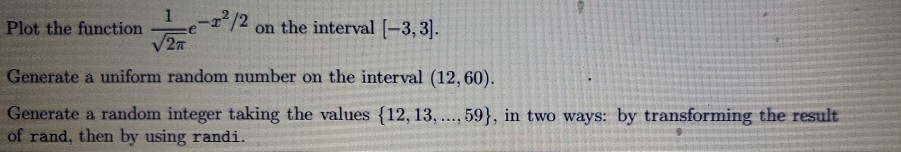 Solved answer parts a,b, and c. also use matlab or octave to | Chegg.com