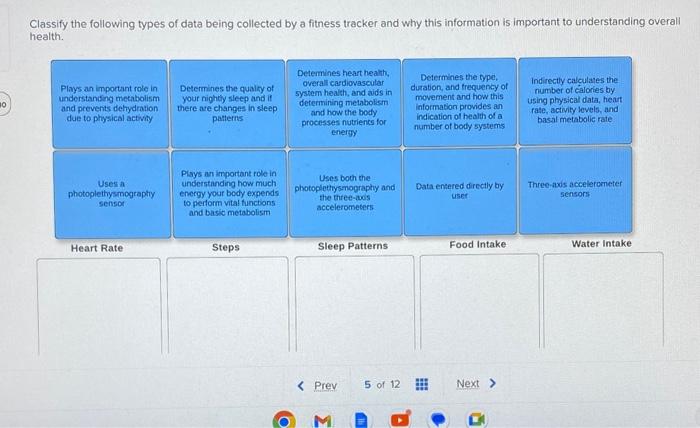 Solved Classify the following types of data being collected | Chegg.com