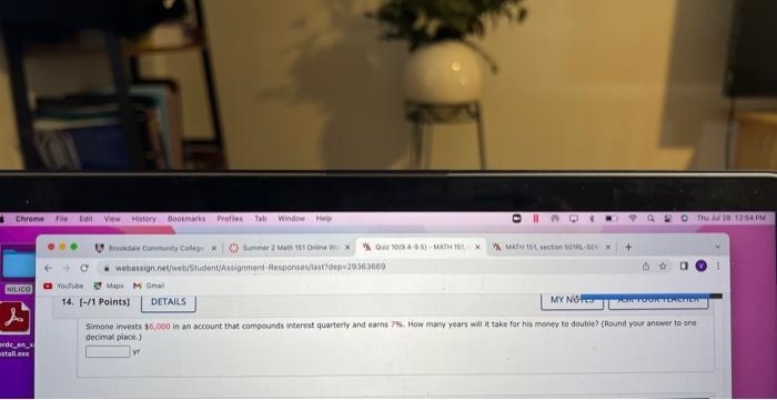 decimal place.) yraifin 4 the wria pesent ifard 24 | Chegg.com