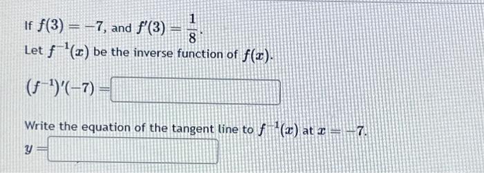 Solved Assume That F X Is A Differentiable Invertible