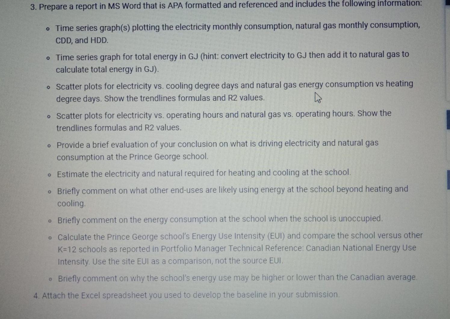 F 1. Develop an energy baseline for a 10,000 m2 K-12 | Chegg.com