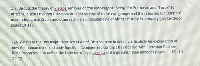 Solved Q.3. Discuss the theory of Placids, Temples on the | Chegg.com