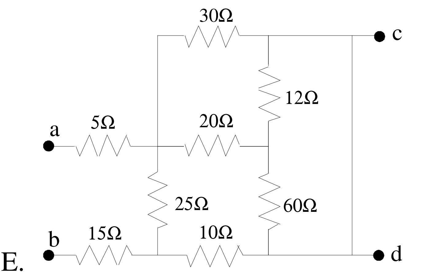 Solved For the following circuits calculate the equivalent | Chegg.com