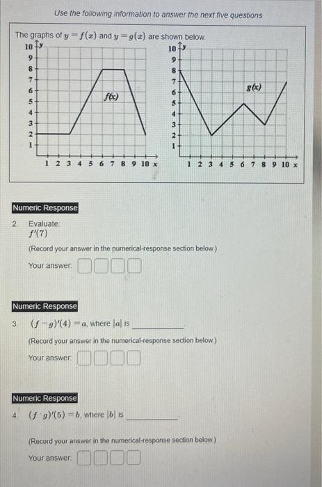 Use the following information to answer the next five | Chegg.com